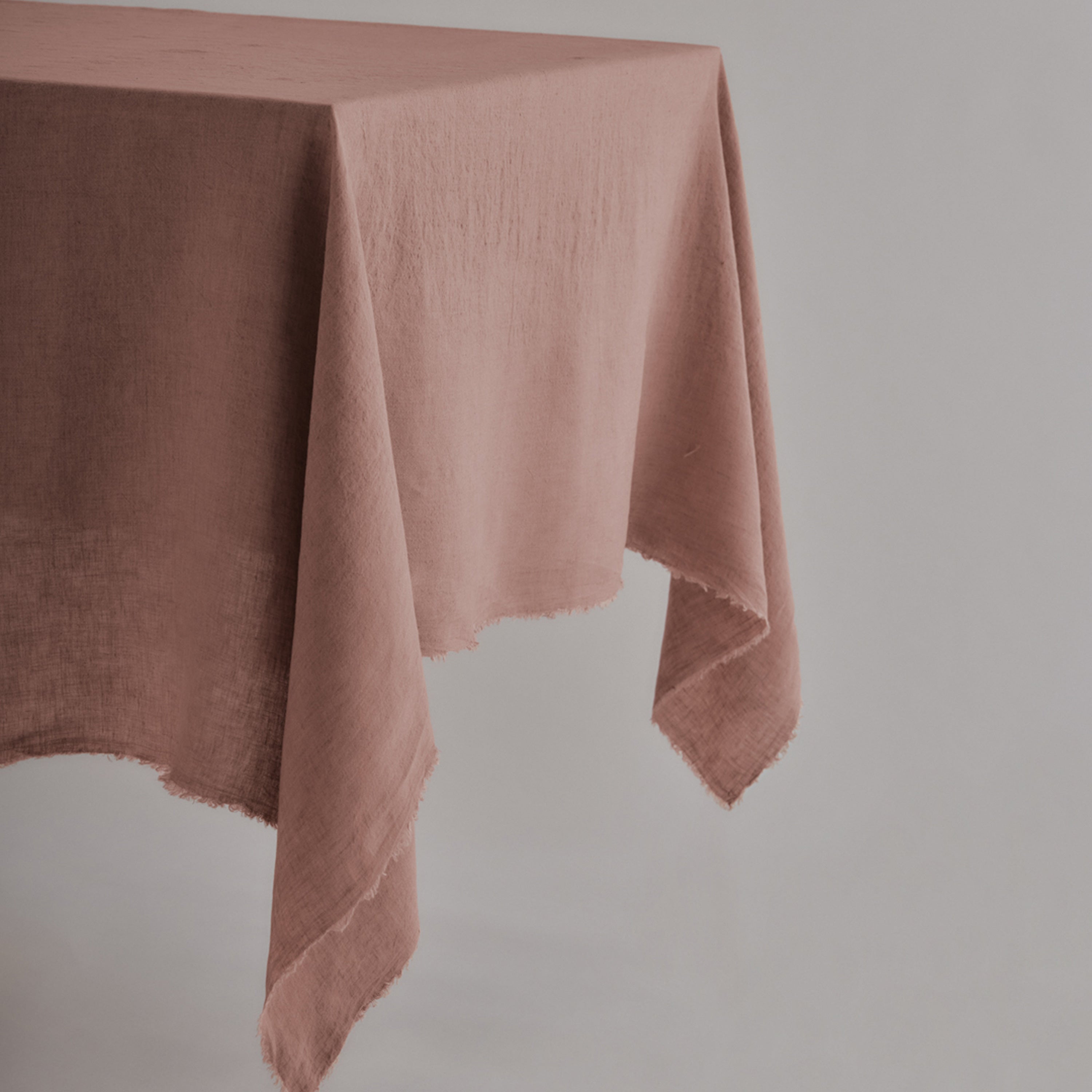 Linen Tablecloth | Clay Pink – Hale Mercantile